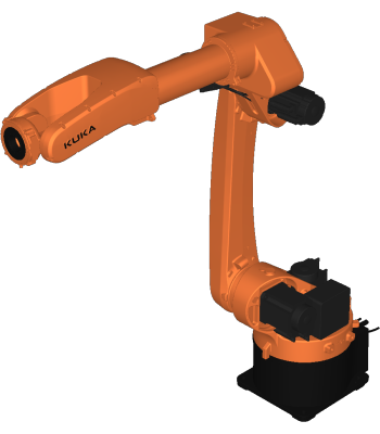 KUKA KR 6 R2010-2 arc HW E robot - RoboDK